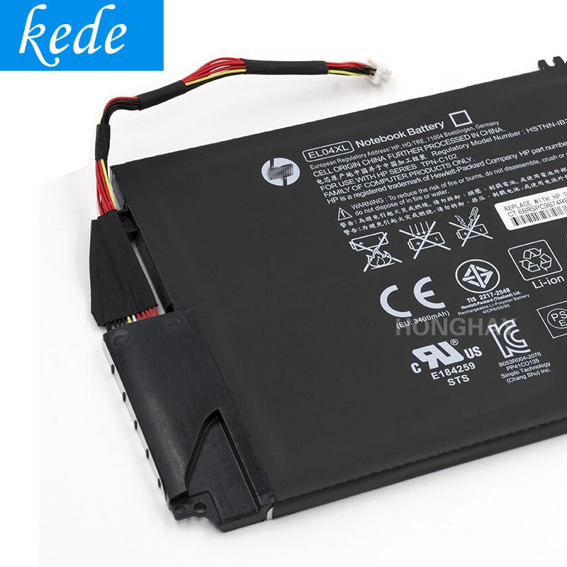 Kede 14,8 V 52wh EL04XL Bateria Tun Portátil Para ... – Vicedeal
