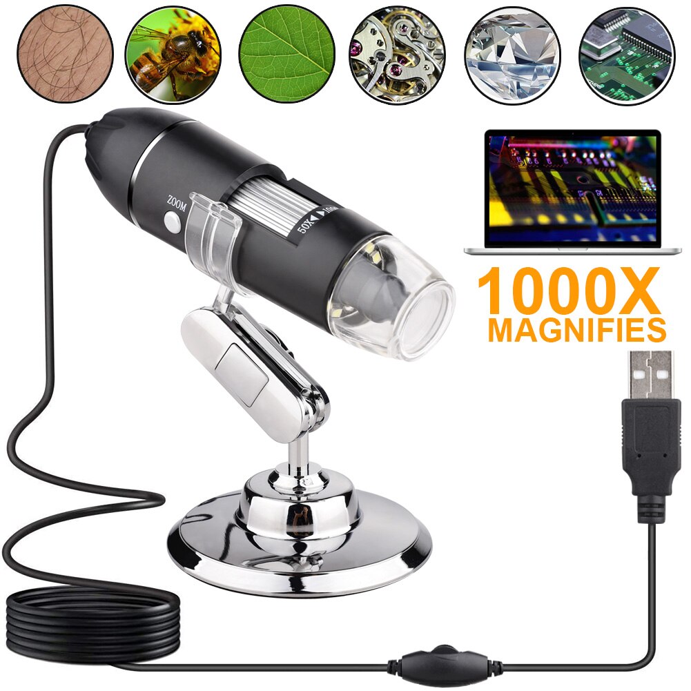 Microscope USB 1000 Times HD Cell Phone Repairing ... – Vicedeal
