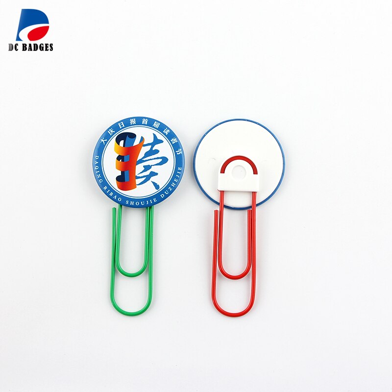 200 sets of 44mm bookmark paper clip Buttons Mater... – Grandado