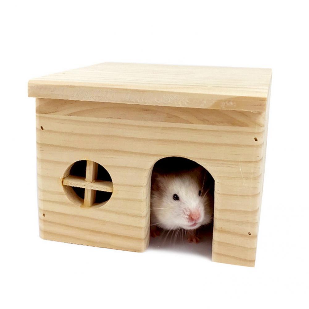 Chinchilla Hut Living Villa Rat Hideout House Pet ... – Grandado