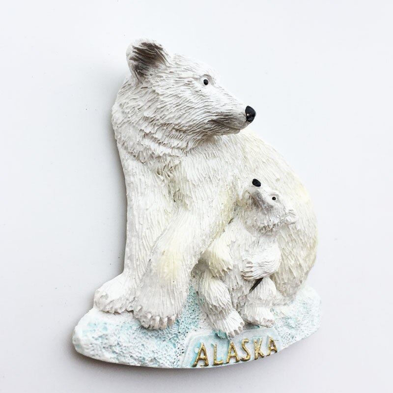 Alaska 3D Fridge Magnets Tourism Souvenirs Home De... – Grandado