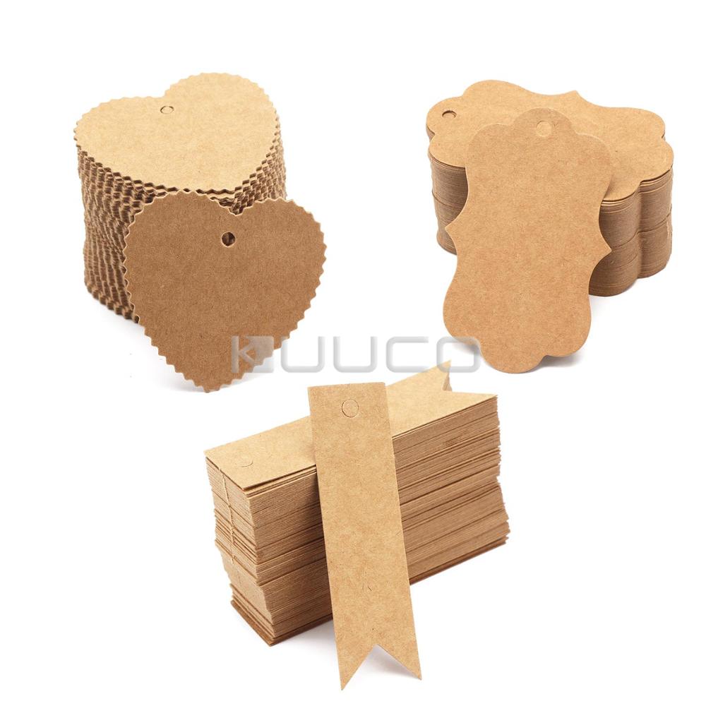 300 PCS/LOTO Paper Tags/Kraft Paper Tags Labels fo... – Grandado