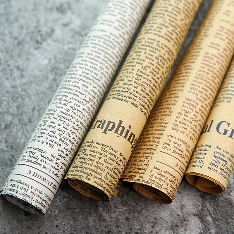 4 stuks Nostalgische Engels Krant Vintage Stijl Fo... – Vicedeal