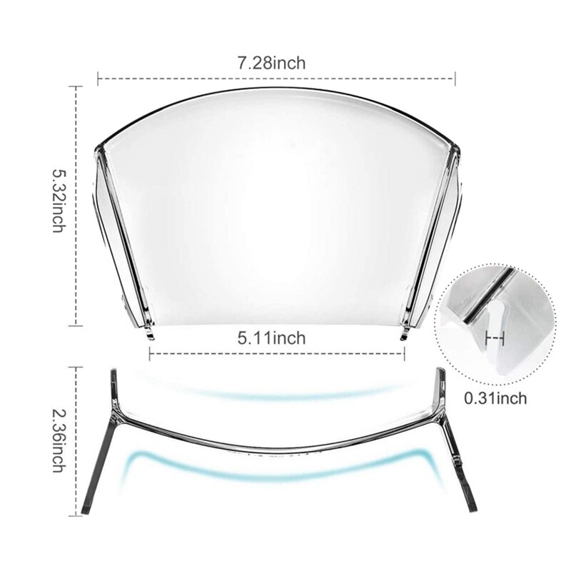 Mixing Bowl Pouring Shield for Pouring Trough Mixe... – Grandado