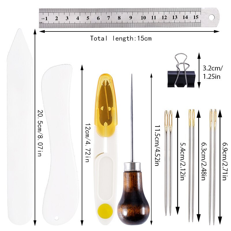 RORGETO Bookbinding Tools Kits Starter Tools Set A... – Vicedeal