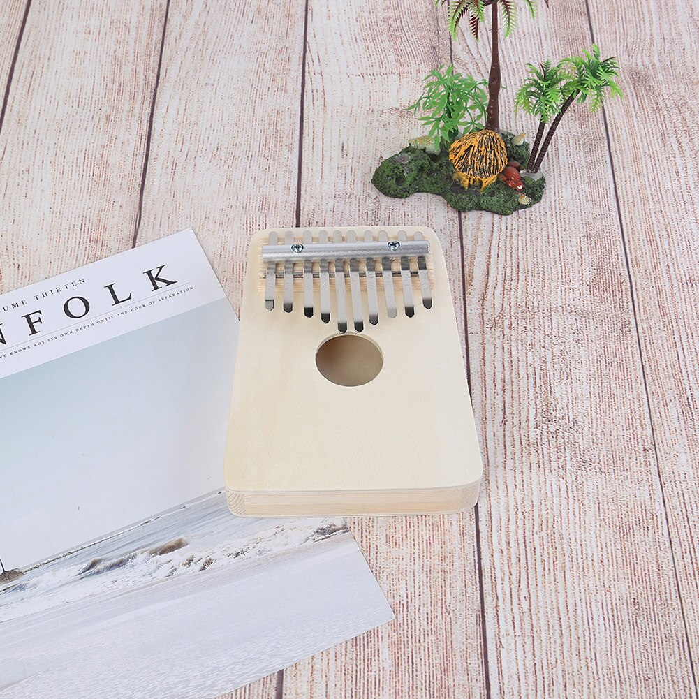 10-Key Thumb Piano Basswood Diy Kit Kalimba Set Mu... – Grandado