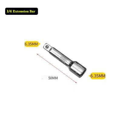 1/4" 3/8" 1/2" Ratchet Socket Extender 50mm/75mm/1... – Grandado
