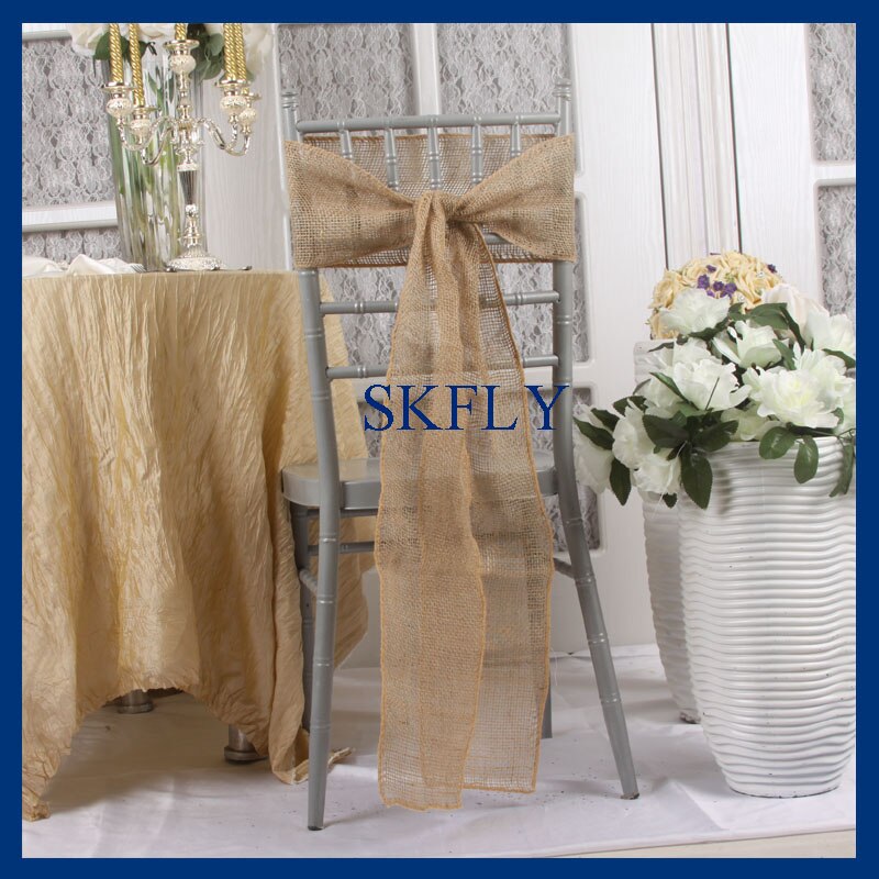 SH013E SKFLY wedding decoration real burlap hessia... – Vicedeal