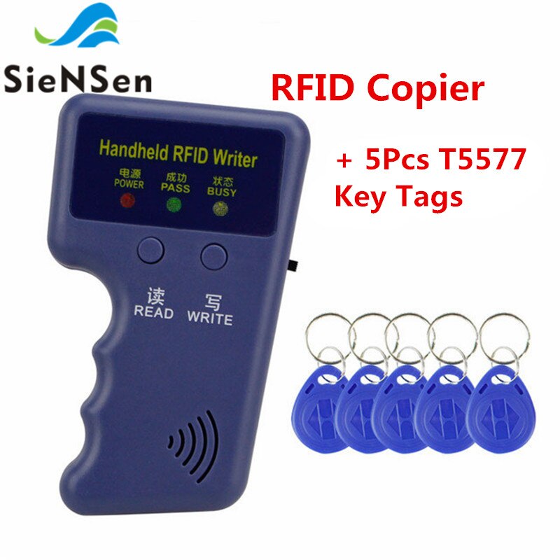 SieNSen Handheld 125KHz RFID Duplicator Key Copier... – Vicedeal