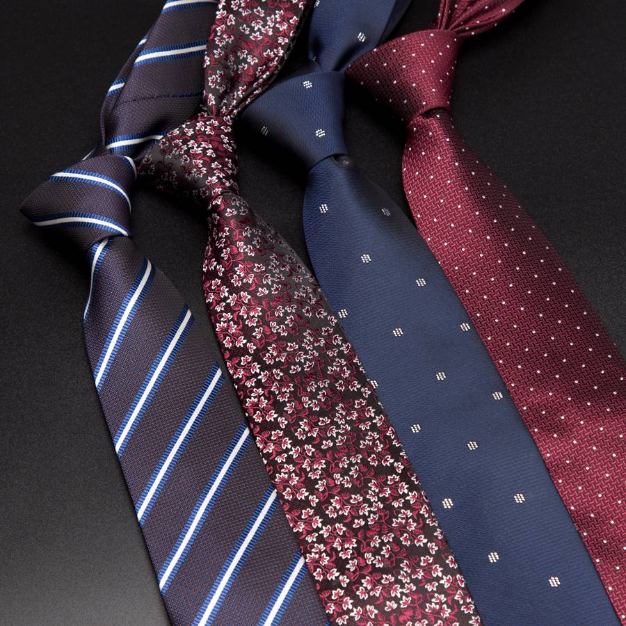Men Ties luxury Mens flower Skinny Stripe 7cm Neck... – Vicedeal