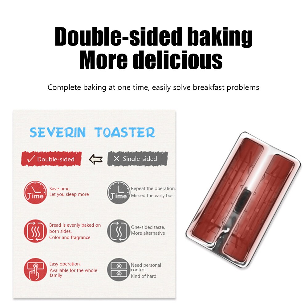 Automatic Toasters Spit Driver Toaster Bread Oven ... – Grandado