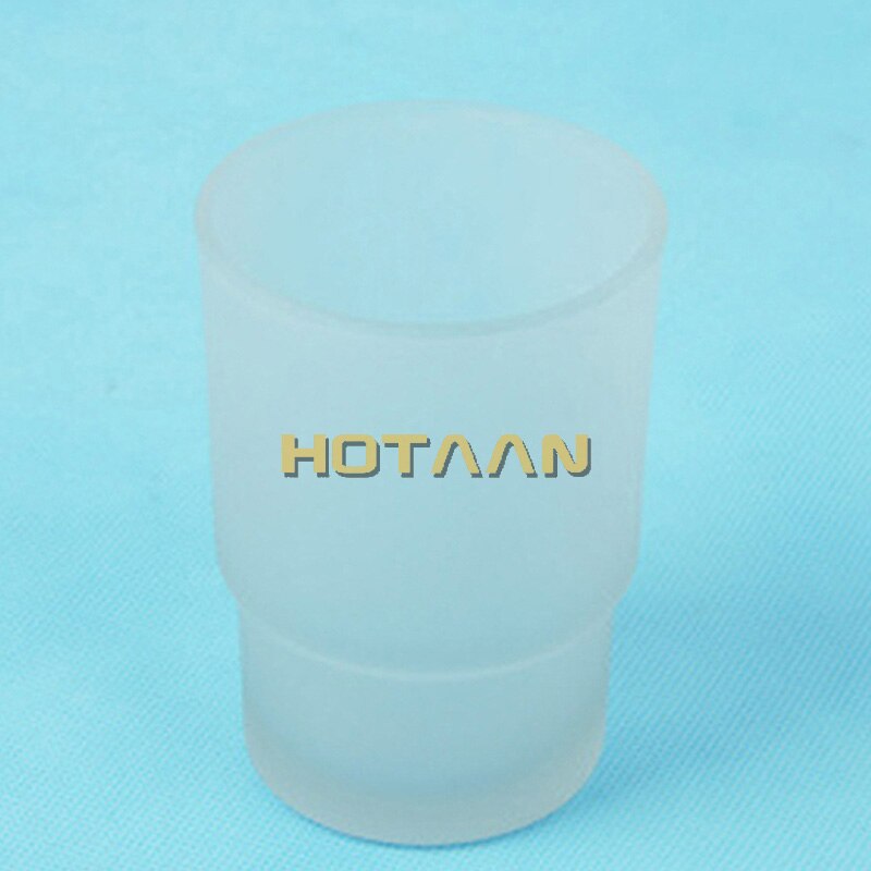 Toothbrush Cup Transparent and Matte Glass Tumbler... – Vicedeal