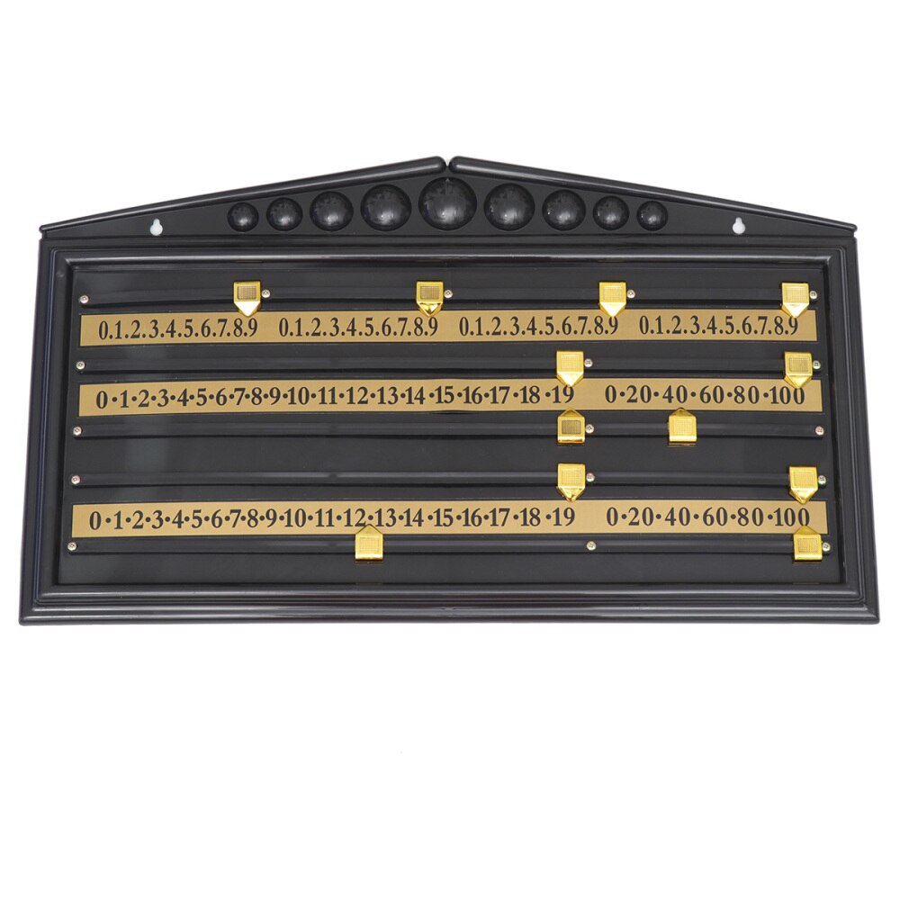 Plastic Snooker Pool Scoreboard Game Scorer Billia... – Vicedeal