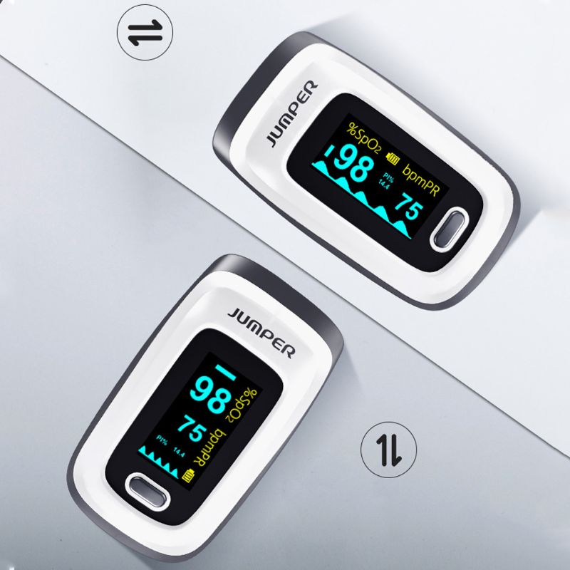 Fingertip Pulse Oximeter SpO2 Blood Oxygen Saturat... – Grandado