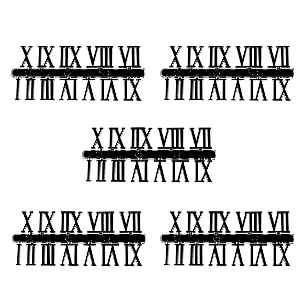5pcs Clock Movement Number Plastic Roman Number Cl... – Vicedeal
