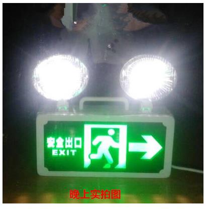 Double Heads Light Fire Emergency Evacuation Light... – Vicedeal