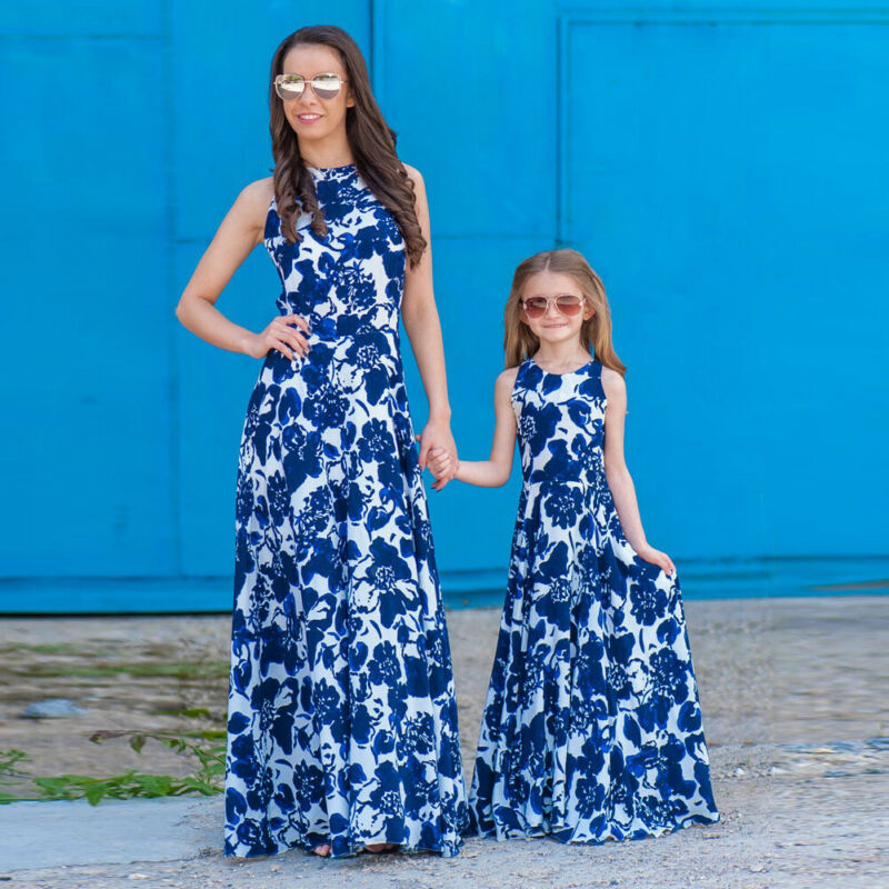 Mother Daughter dresses Clothes Matching Outfits F... – Vicedeal