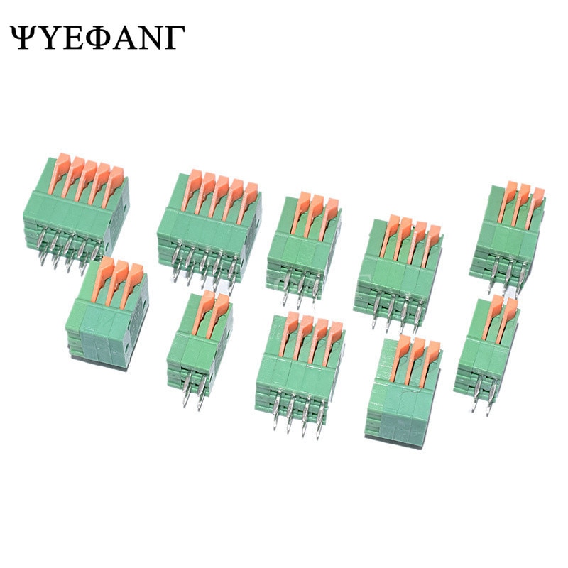 5 uds KF141R KF141V 2/3/4/5/6/7/8P 2,54mm de paso ... – Grandado