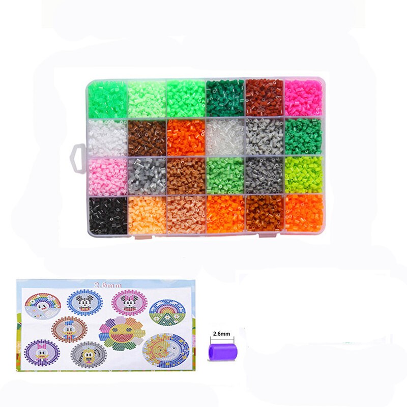 2,6mm Mini Hama perle Perlen vorlage Spielzeug DIY... – Grandado