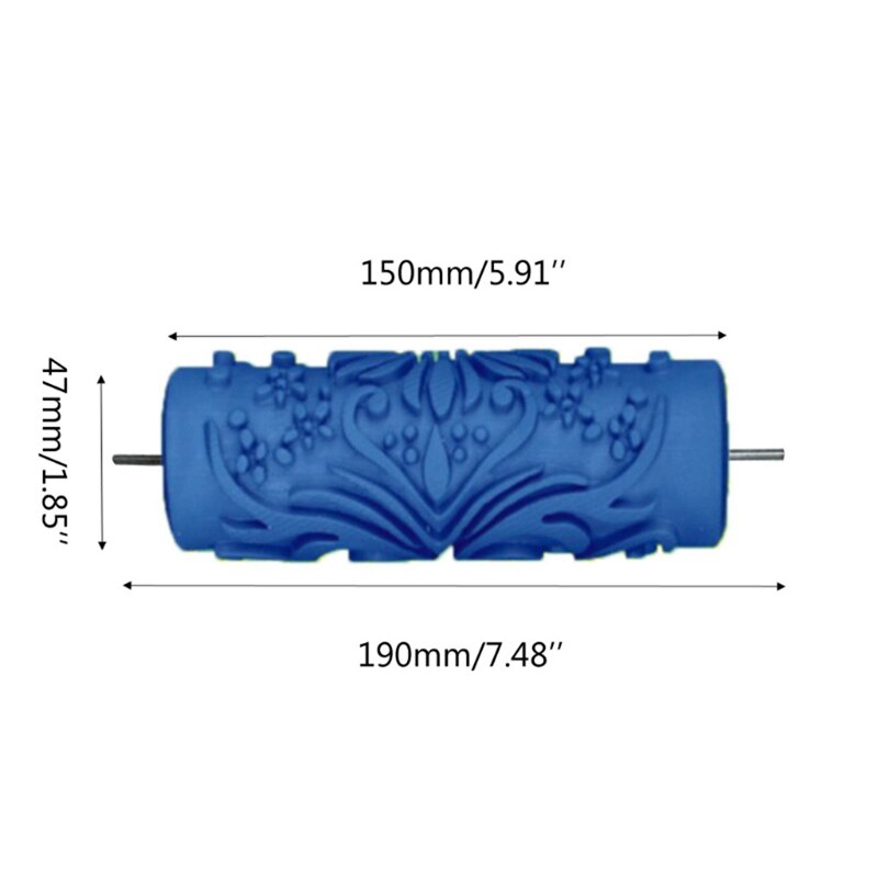 5 Inch Embossed Paint Roller Sleeve Wall Texture S... – Vicedeal