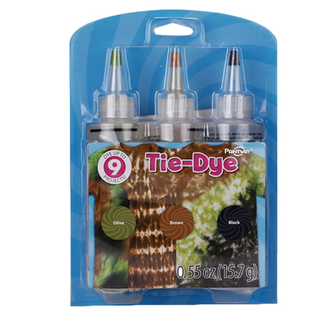 3 Colors Tie-Dye Kit Cotton Linen Clothing Dyes No... – Grandado