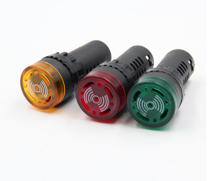 AD16-16SM 16mm 12V 24V 110V 220V Flash Signal Ligh... – Grandado