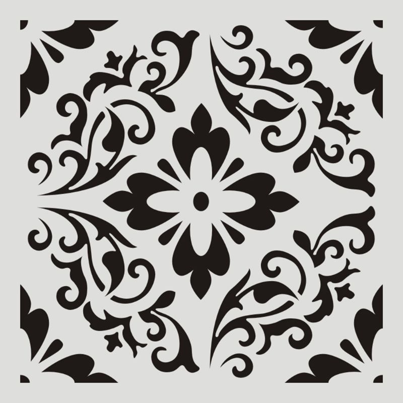 6 kpl/setti mandala-sapluuna seinämaalaukseen tee-... – Vicedeal