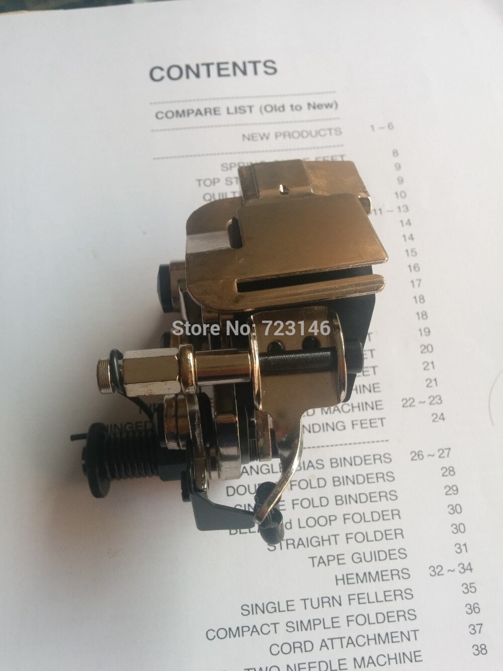 MADE IN TAIWAN RUFFLER Vintage Industry Sewing Mac... – Grandado