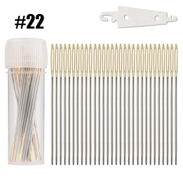 30 PCS Stainless Steel Cross Stitch Needles with N... – Vicedeal