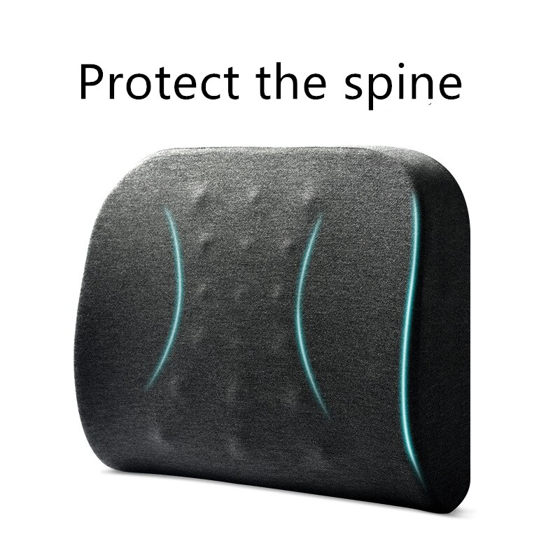 Massage Chair Back Pillow Lumbar Support Super Goo... – Grandado