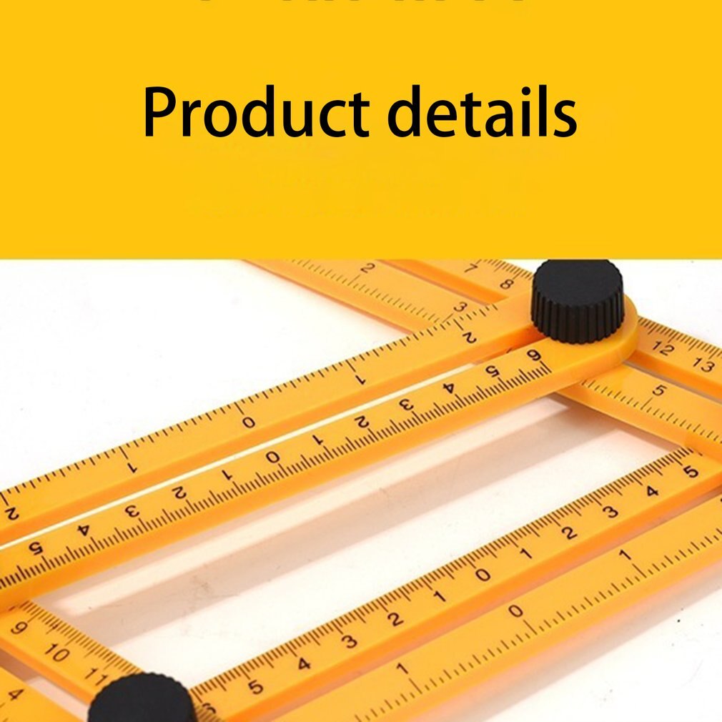 Multifunctional Abs Live Four-Square Ruled Plastic... – Grandado