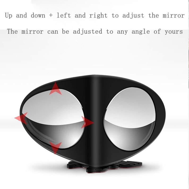 Car dual vision auxiliary mirror car rearview mirr... – Vicedeal
