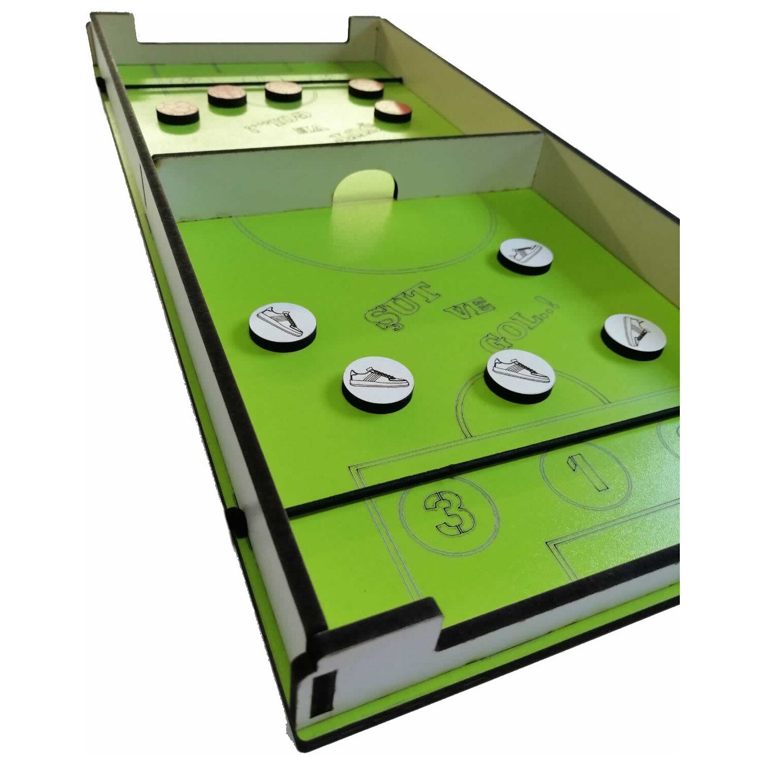 Plaque Home Smash and Goal Game + 3 Stone and 9 St... – Grandado