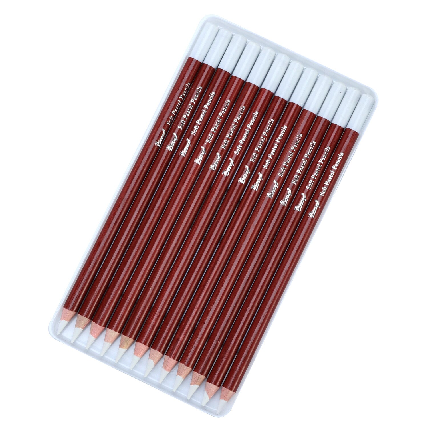 12pcs White Charcoal Pencils for Sketch Carbon Pen... – Grandado