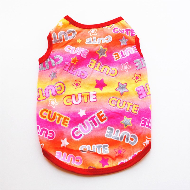 Mode Kleine Hond Jurk Katoen Schattige Paar Modell... – Vicedeal