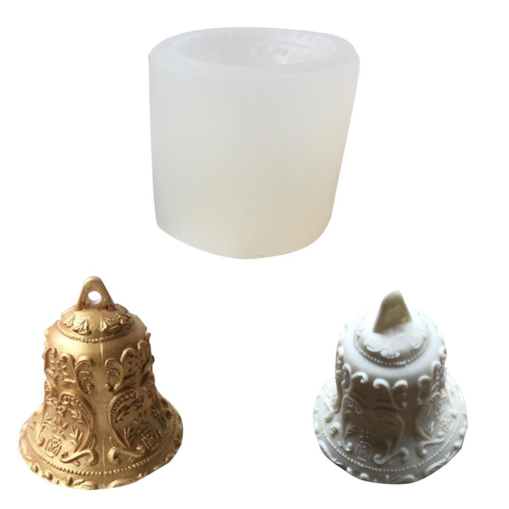 Christmas Bells Aroma Candle Gypsum Silicone Mould... – Grandado