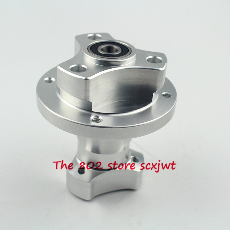 Lightning CNC silver front & rear disc brake hub W... – Vicedeal