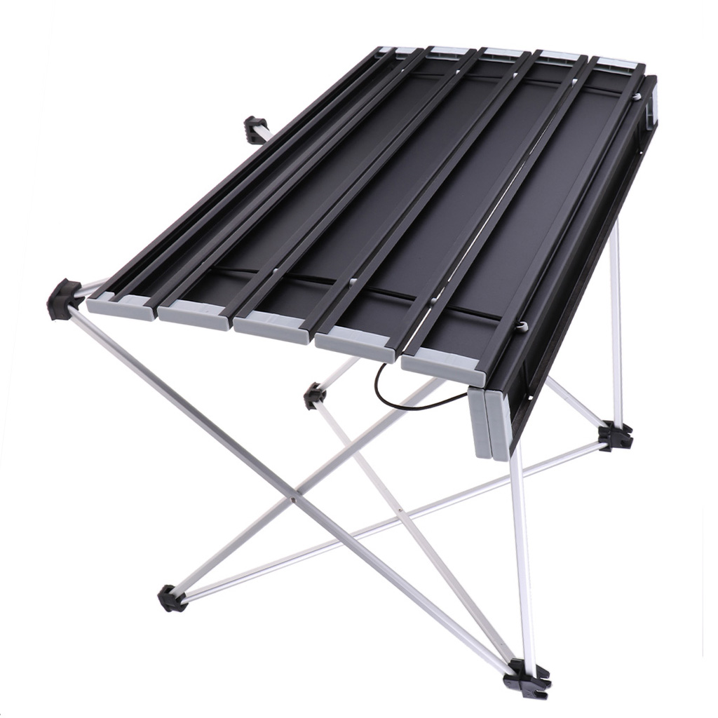 Outdoor Aluminium Foldable Picnic Camping Desk Tab... – Grandado