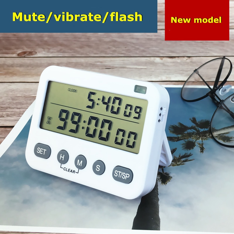 Timer reminder Timer can silent vibration dual-scr... – Vicedeal