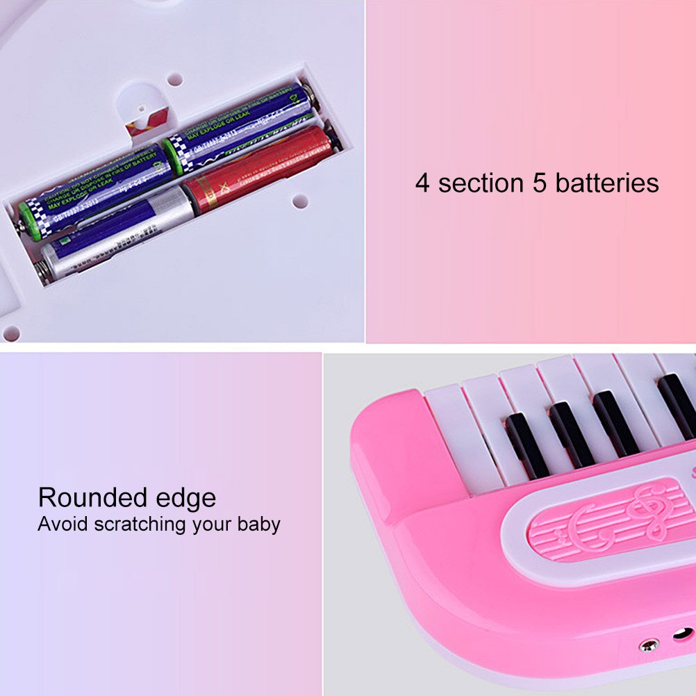 Random Color Mini Piano Toy Keyboard For Kids Mult... – Vicedeal