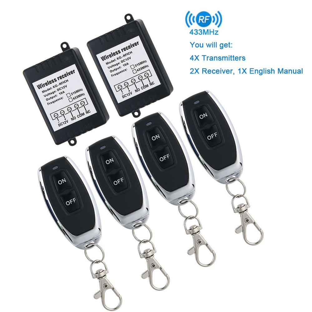 433 MHz DC 12V wireless universal ir remote remote... – Vicedeal
