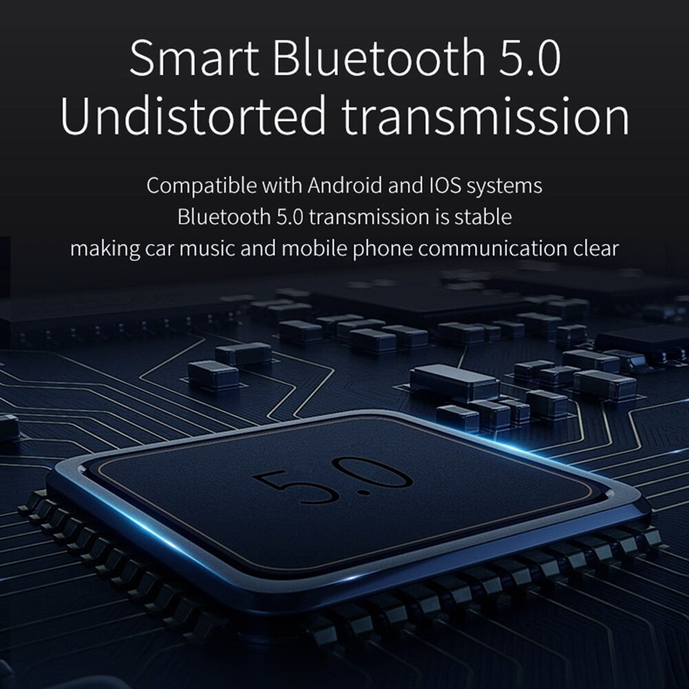 BC46 Car Kit Bluetooth 5.0 Ontvanger Fm-zender Dra... – Grandado