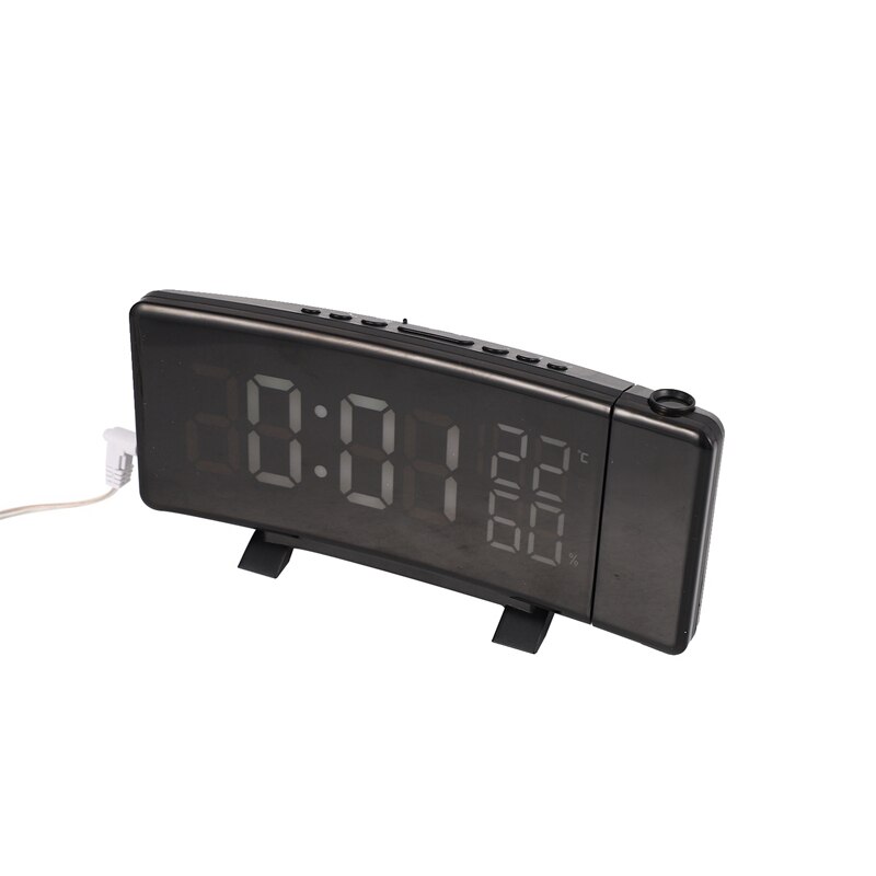 BESTRotating Projektion Digitale LED Uhr Temperatu... – Grandado