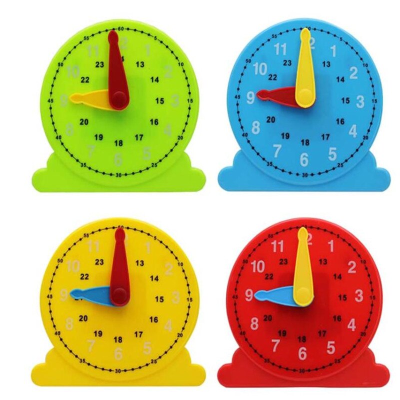 Mathematics Toys Clock Toy Math Cognitive Clock Mo... – Vicedeal