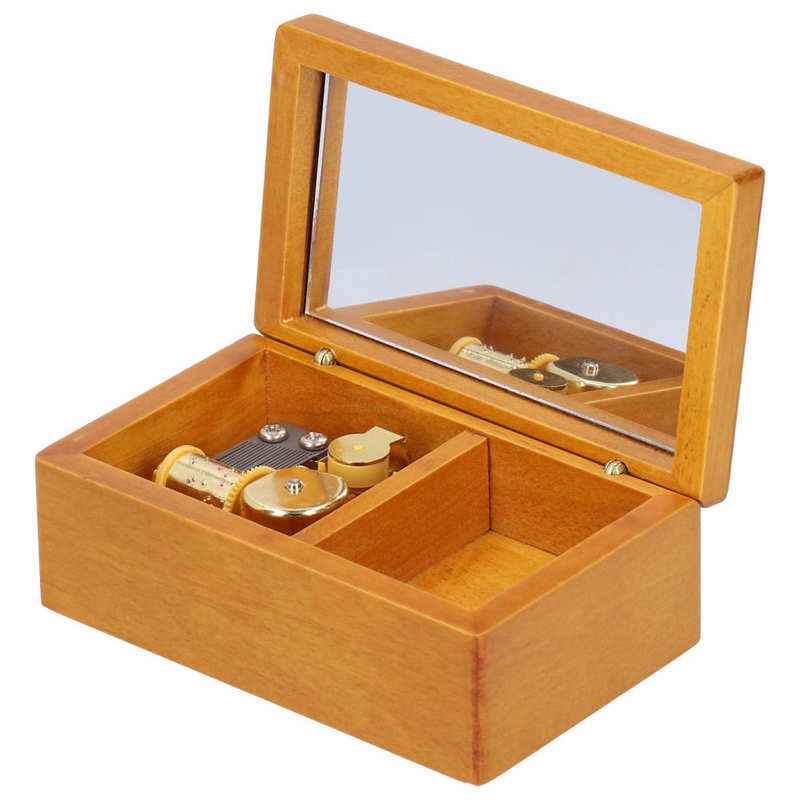 Musical Jewelry Storage Case with Mirror Desktop M... – Vicedeal