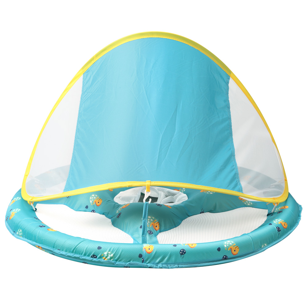 Baby Swimming Float Activity Center With Canopy Fo... – Vicedeal