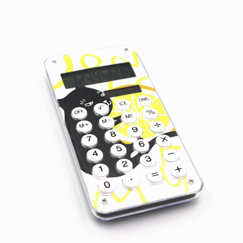 Pocket Leuke Mini Rekenmachine Sleutelhanger 8 Cij... – Grandado
