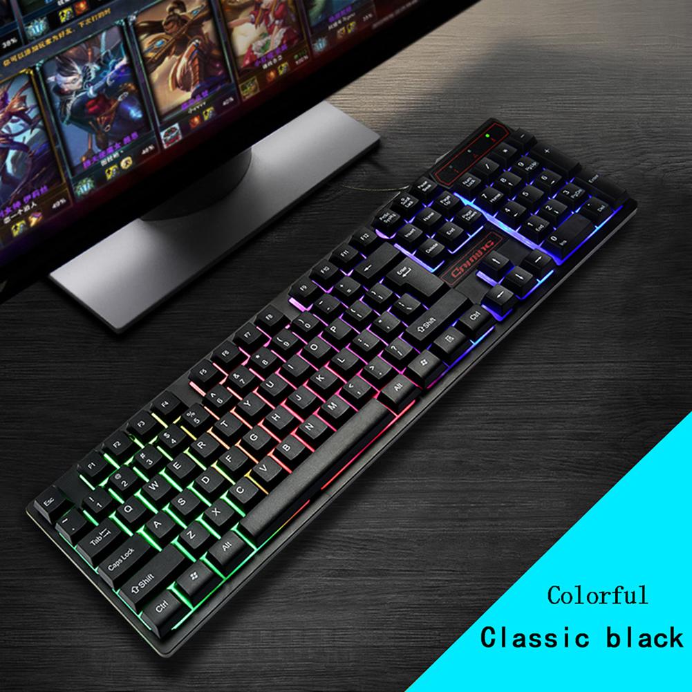 104 Keys Gaming Mechanical Keyboard USB Wired Blue... – Grandado