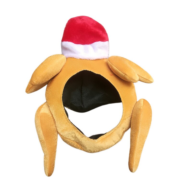 Funny Carnival Chicken Leg Hat Christmas Thanksgiv... – Vicedeal
