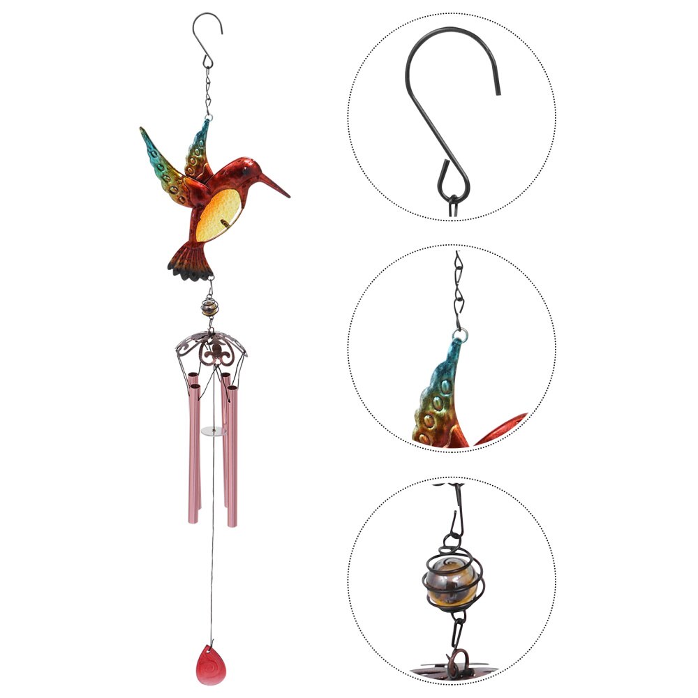 Hummingbird Wind Chime Wind Bell Home Tuin Opknopi... – Vicedeal
